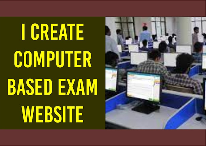 Create a computer based testing exam website by Oatslead | Fiverr