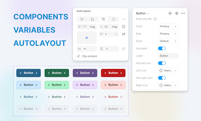 Tidy up your figma design file for any frontend technology by Mahdi_moheb | Fiverr