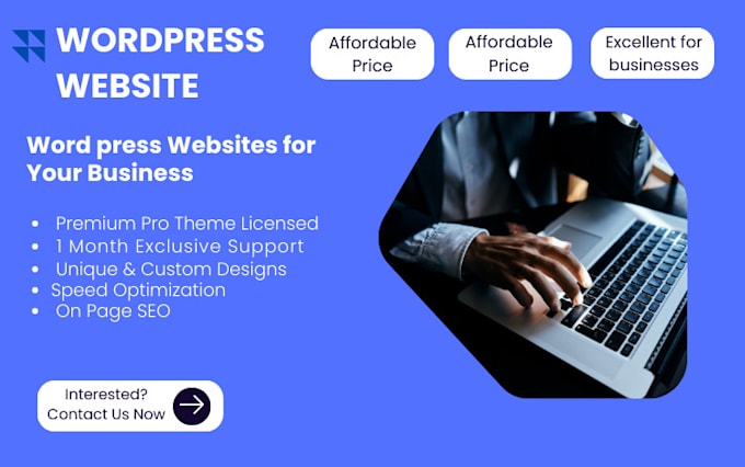 Design unique wordpress website with divi theme and picks by Sattar002 | Fiverr