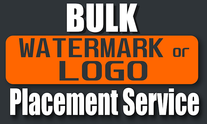 Add watermark to your photos by Eduan_p | Fiverr