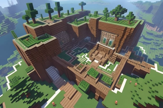 Build you minecraft hub or lobby by Craftmod | Fiverr