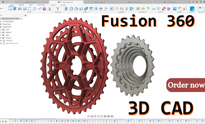 Do 3d print design, molding, cad design in fusion 360 by ...
