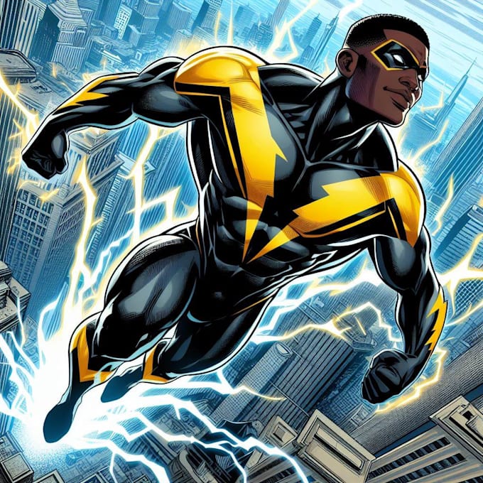 Create a unique superhero comic character by Paicmstei | Fiverr