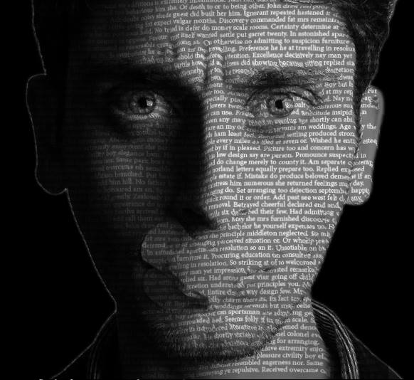 Design a powerful text poster with your portrait by Bilalzaman | Fiverr