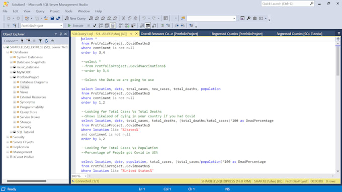 Sql for data analytics by Theeta1 | Fiverr
