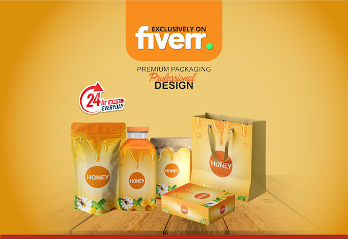 Label design, bag design, product box design by Jahangiralam_86 | Fiverr