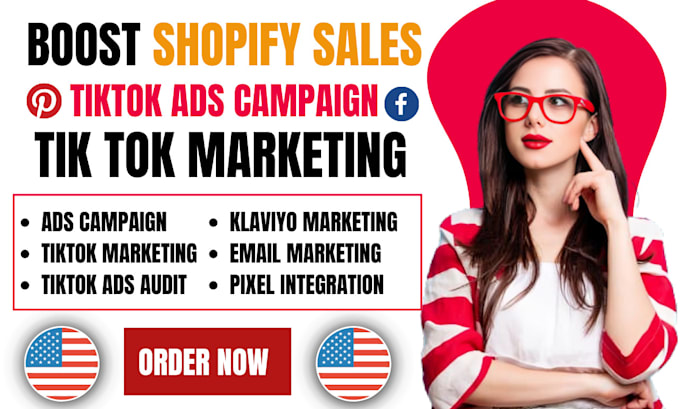 Setup tik tok ads campaign,tik tok video promotion,tik tok marketing ...