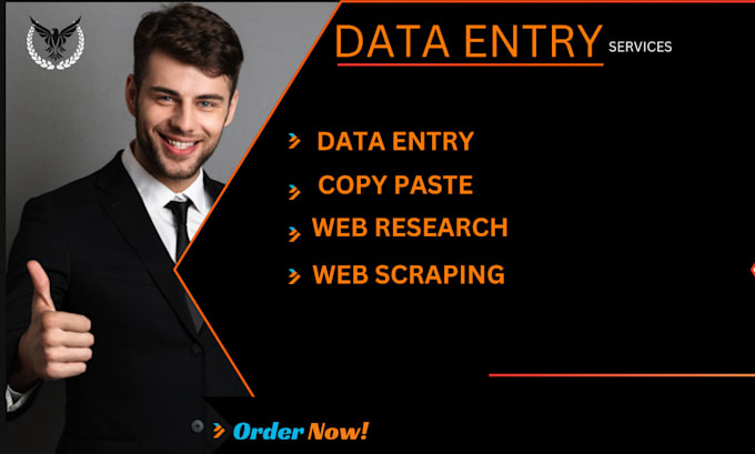 Do data entry, web scraping, excel, typing, copy paste work by Ahmer ...