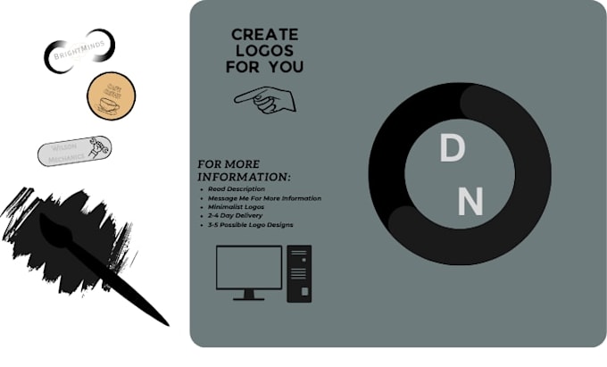 Create a high quality startup logo for you by Dale_neilson | Fiverr