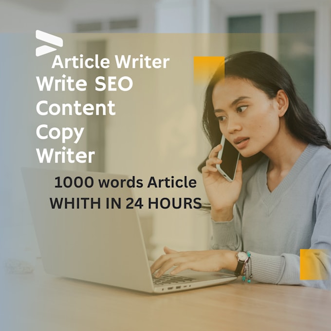 Write seo blogs, article writing, content writing, a by Mirzahanzla293 ...