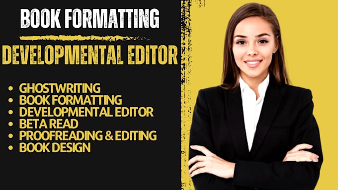 Do amazon kdp book editing and formatting, developmental editor, book ...