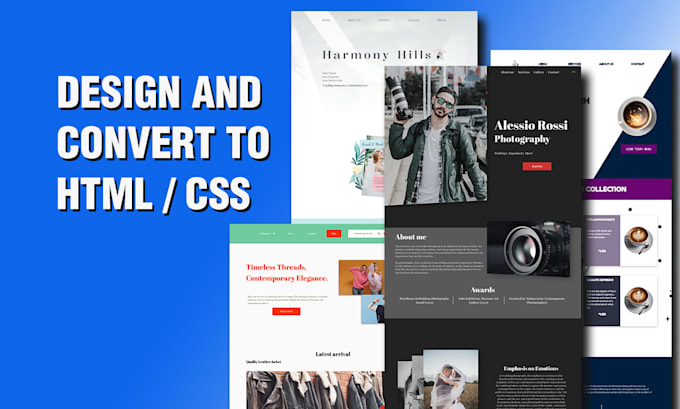 Design modern website in html css by Tamas_najzer | Fiverr Design modern website in html css by Tamas_najzer | Fiverr