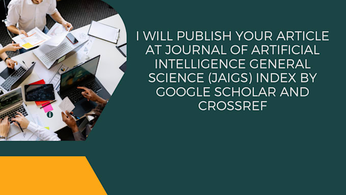 Publish your article at journal of artificial intelligence general ...