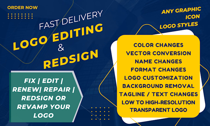 Redesign, fix revamp modify, vectorize your logo by Stonearch1356 | Fiverr