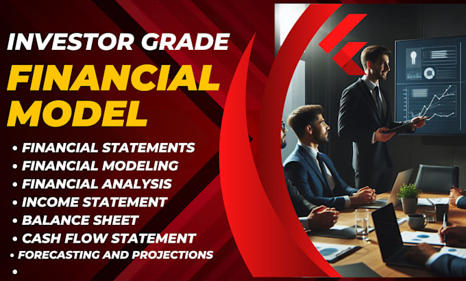 Build investor ready financial model, forecast and financial ...