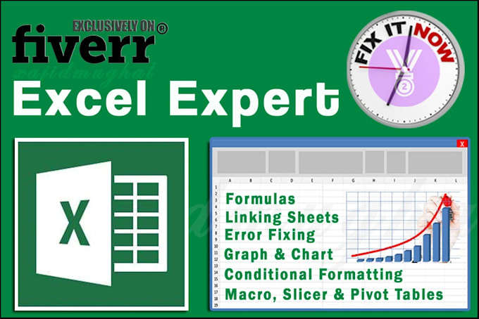 Guarantee client satisfaction on working excel macros, formulas and pivot tables by ...