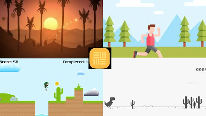 Make a 2d endless runner game in unity under 5 dollars by Anishjk_india | Fiverr