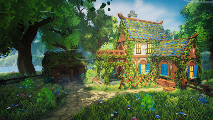 Make 3d environment, level design and world map in unity