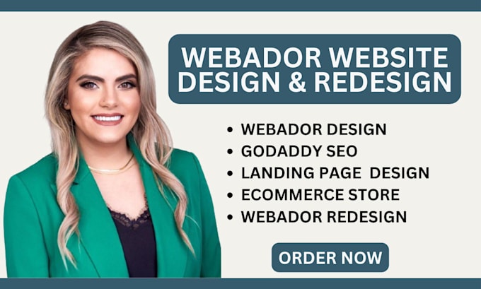 Webador website design, webador website redesign, webador online store ...