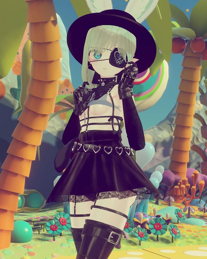 Custom vrchat avatar,vrc avi,3d furry avatar model,vr avatar for oculus ...