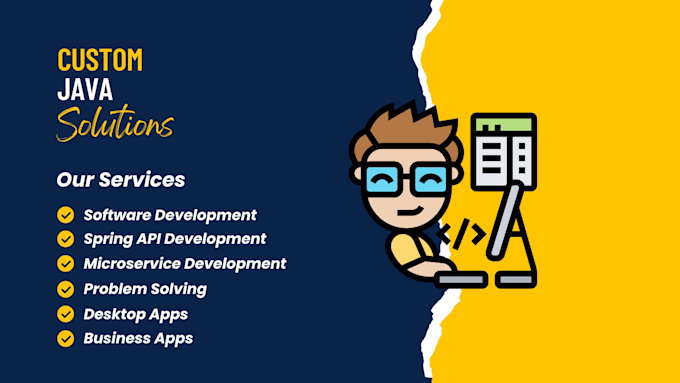 Develop java, spring boot, microservice and more by pro java developer ...