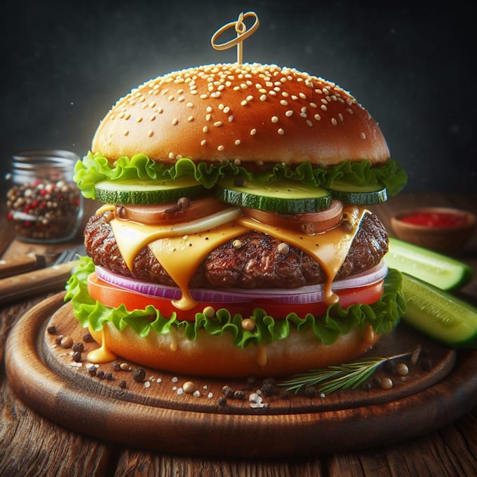 Create realistic food images using ia by Rufinofernando | Fiverr