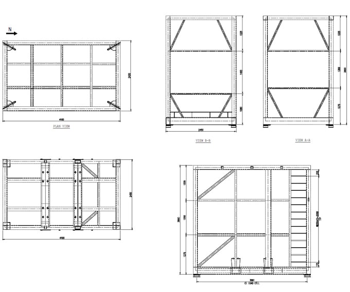 Make you a complete structural detailed drawing by Ekachayrani | Fiverr