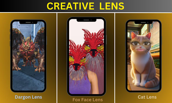 Create ar snapchat filter and lens with lens studio by Pushkargupta290 ...