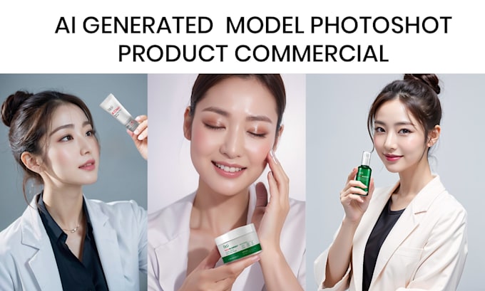 Create a professional model for commercial product photoshot by Salman ...