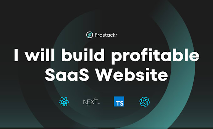 Build profitable ai saas, ai website, saas website with next js supabase by Prostackr | Fiverr