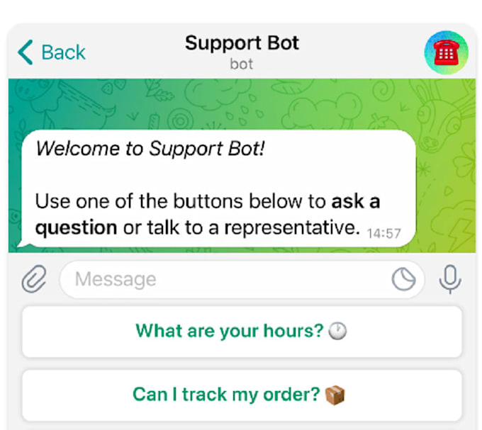 Build ai telegram and whatsapp bot by Choban_ivan999 | Fiverr