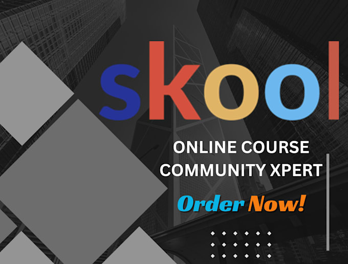 Setup skool community, online course, community learning by ...