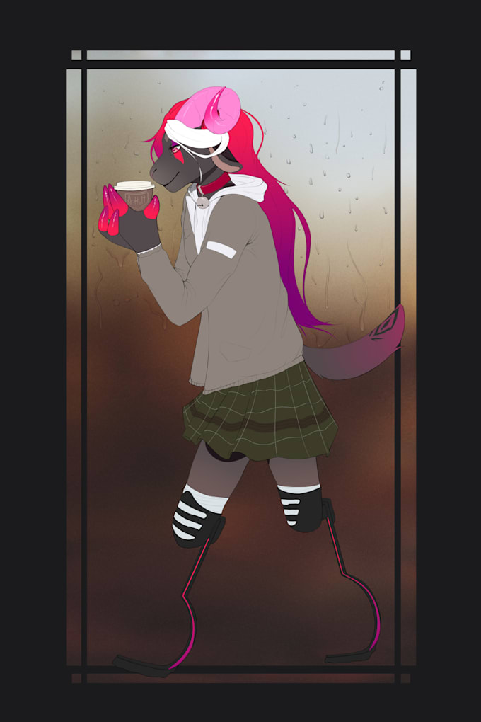 Draw you furry lineart nsfw or sfw by Alison_holt_ | Fiverr