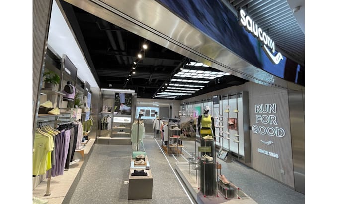 Model 3d retail store, commercial design with 3d rendering by Philip ...