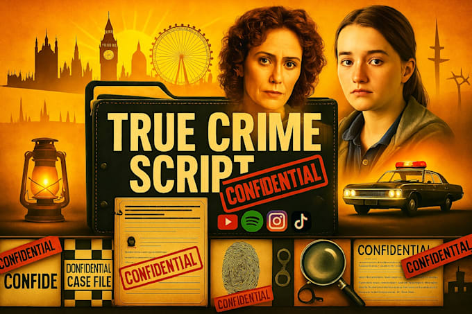 Write true crime script true crime blog podcast script true crime ...