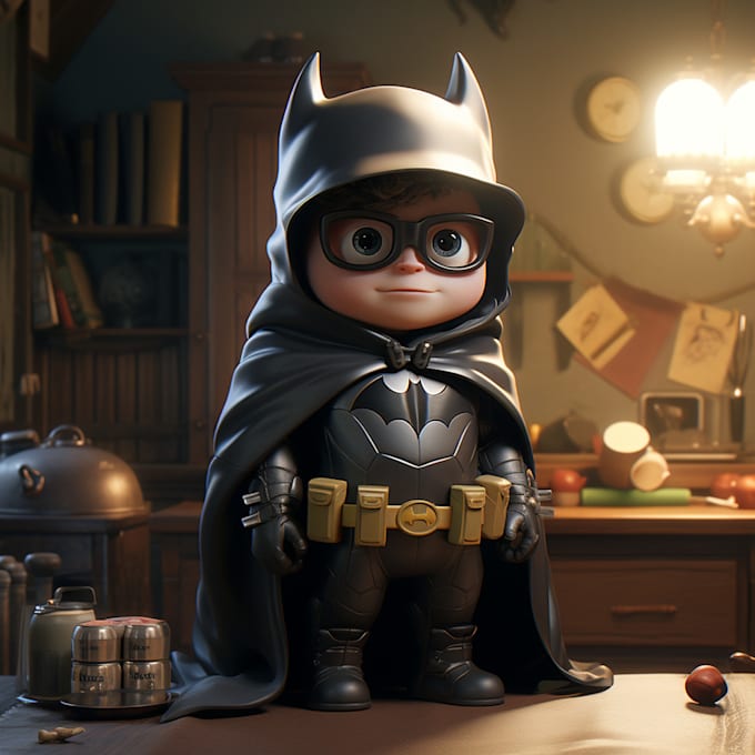 Create good kids superheroes by Kennyplace | Fiverr