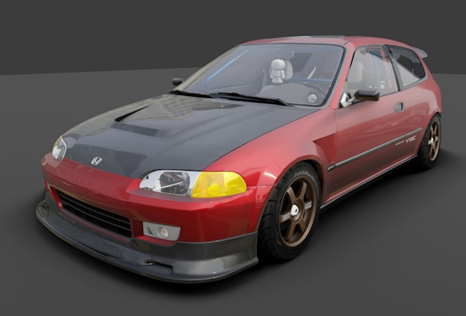 Create you a 3d car part for game by Fonzip | Fiverr