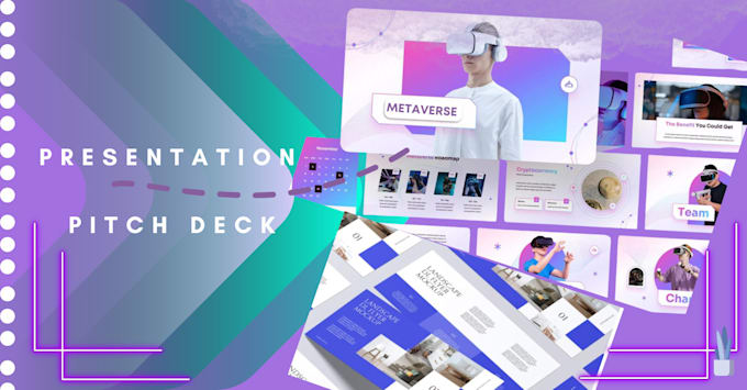 Design amazing investor pitch deck presentation by Maddymemon | Fiverr