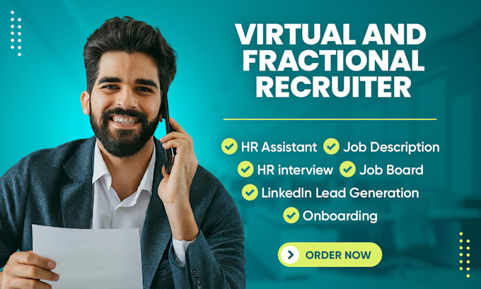 Be your virtual and fractional recruiter by Satishappan | Fiverr