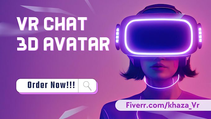 Create a custom vr chat vr character 3d avatar 3d vtuber 3d modeling ...