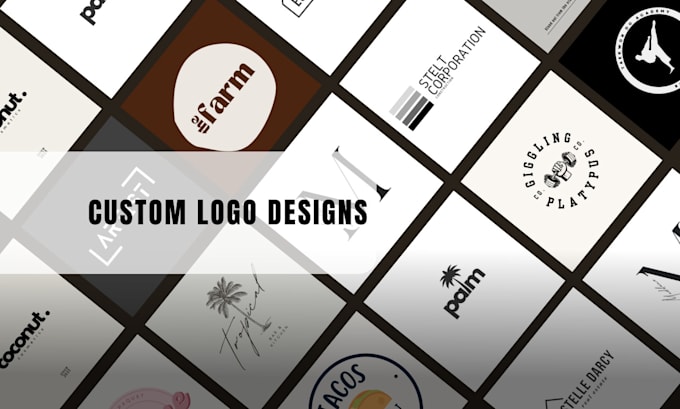 Custom modern logo designs for your business by Giorgio37 | Fiverr