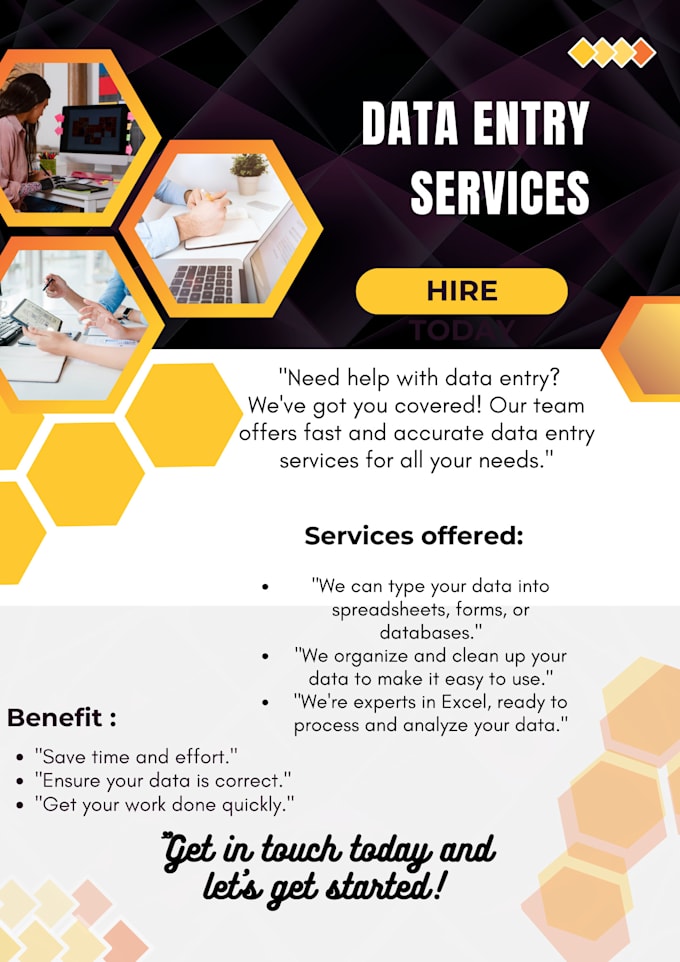 Fast and accurate data entry services by Shane60010 | Fiverr