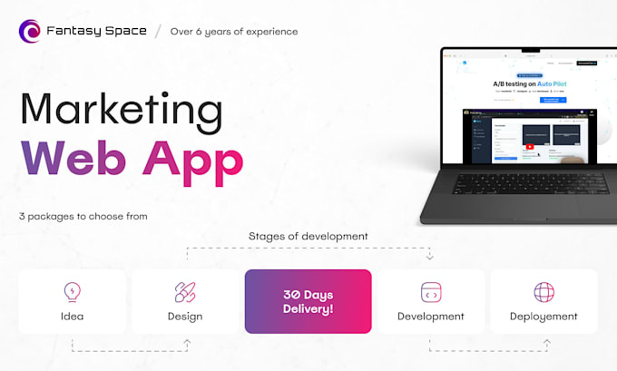 Create a scalable web app for your marketing solution by Rafayel_j | Fiverr