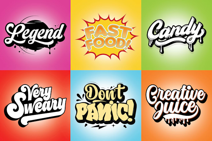 Do hand lettering, font logo, urban streetwear, typography by Arfonline ...