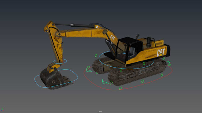 Rig 3d vehicles or mechanical in maya for games and animation by ...