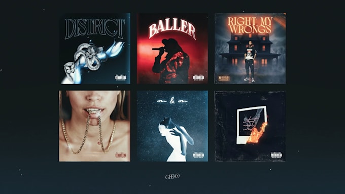 Create motion album cover art design by Romeorbn_ | Fiverr