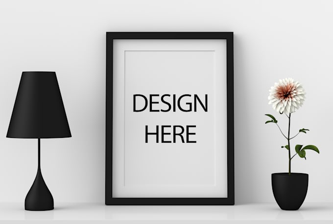 Create frame mockups for your artwork by Syedamirmunir | Fiverr