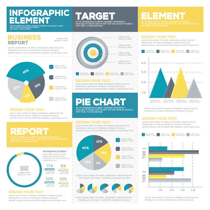 Design flowchart, business infographic,flow process,road map by ...
