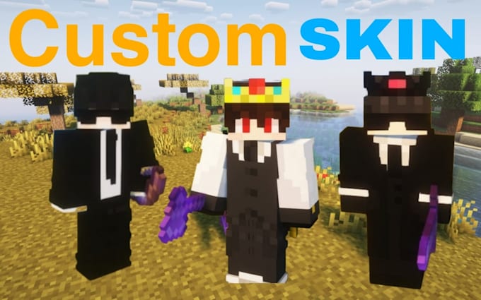 Create custom skins in minecraft by Nkswashere | Fiverr