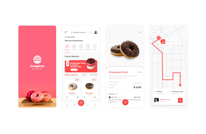 Design inspiring ui ux for website or mobile app by Elsadiarts | Fiverr